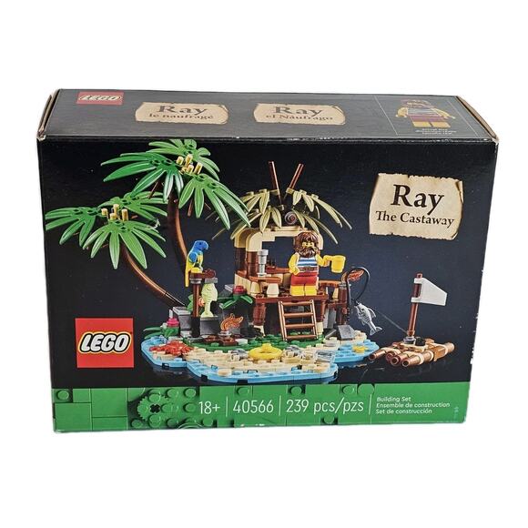 Lego | Toys | Lego 4566 Exclusive Ray The Castaway New In Sealed Box ...